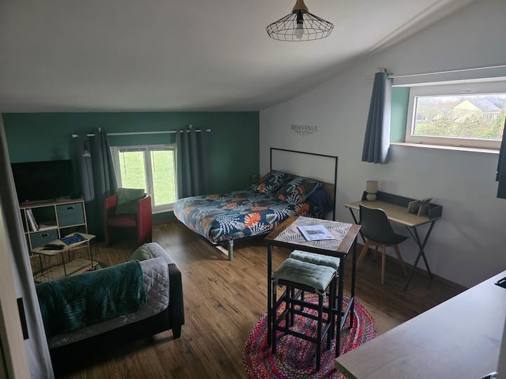 Appart 31m² Cosy+parking à 5' Parc Expo - Angers