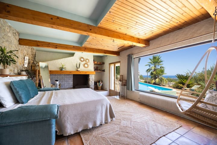 Mas Fauvette Sea View & Nature Private Pool - Colliure