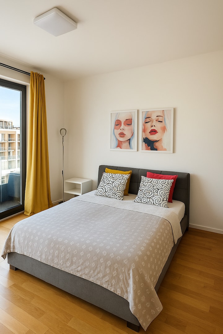 The Flat 1+kk Dock, Parking - Praga