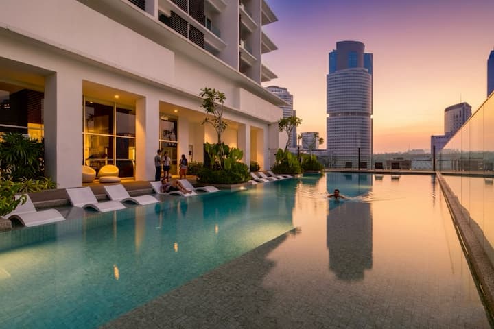 Q25: Quill Premium 1br L Klcc Kl City View L 2pax - Kuala Lumpur