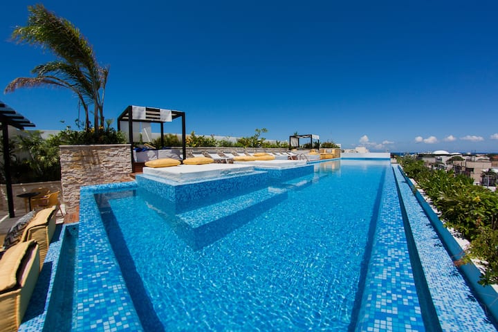 Acogedor Departamento De 1 Recámara Cerca Del Mar - Playa del Carmen