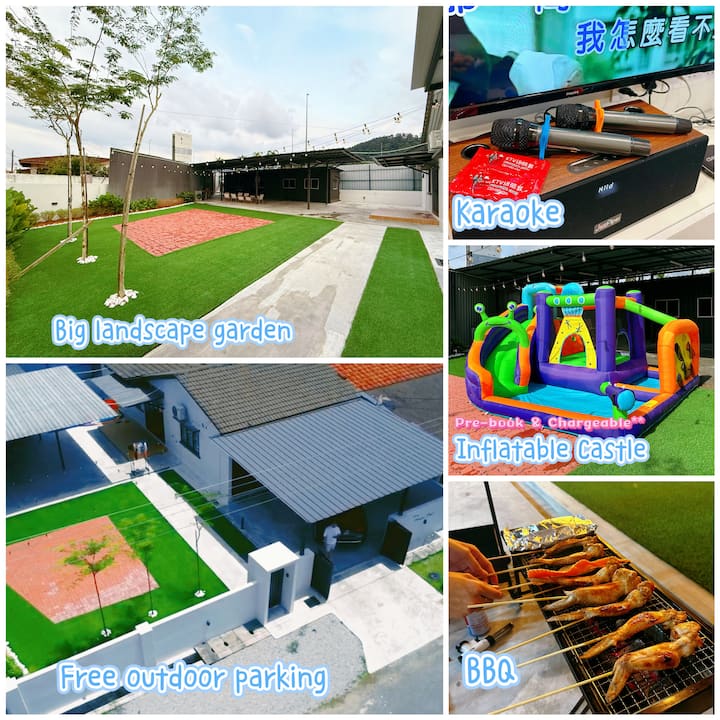 Moonine Homes@party/event•karaoke•bbq•freeparking - Taiping