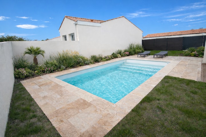 Villa De Vacances En Bord De Mer Piscine Chauffée - Vaux-sur-Mer