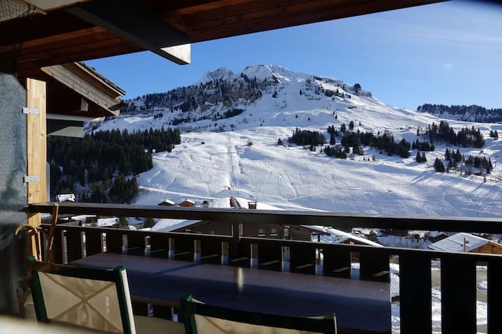 Chanteneige 1a Ar : Confortable, Lumineux Et Vue P - Le Grand-Bornand