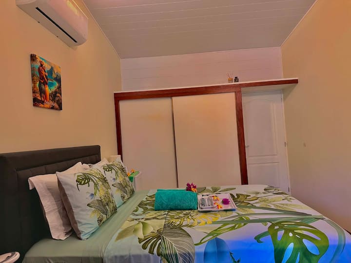 Chambre Romantique Avec Jardin & Accès Plagetahiti - French Polynesia