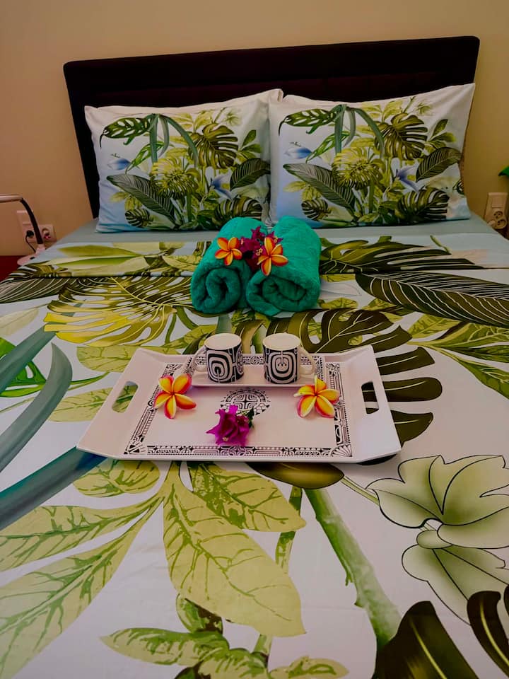Chambre Romantique Avec Jardin & Accès Plagetahiti - Polynésie française