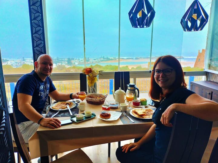 Appartement De Luxe Avec Vue Panoramique Sur Mer - Oualidia