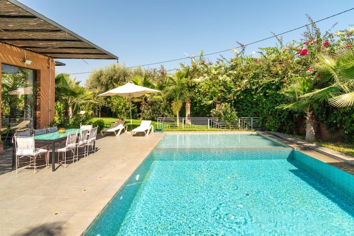Villa Imma, Paisible Avec Piscine - Marruecos