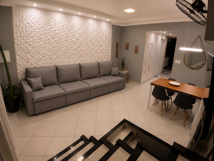 Apartamento 4qts á 1200m Da Praia De Itapuã - Vitoria