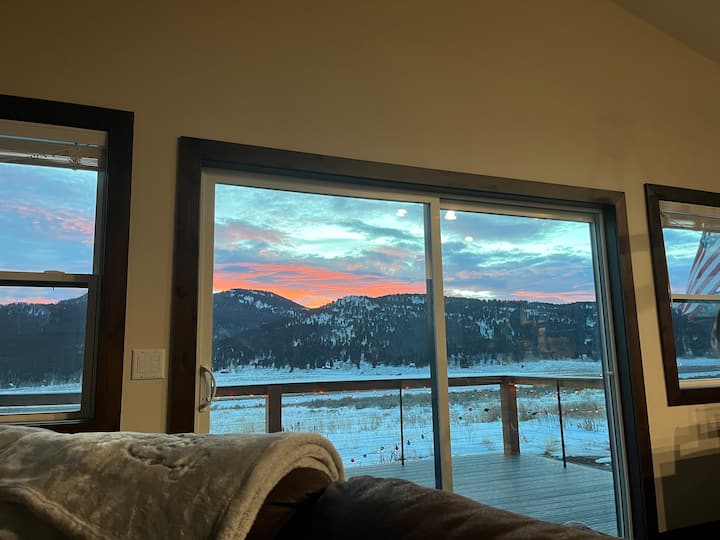 Private Home 
Lake View On Acreage Close To Ynp! - Henrys Lake, ID