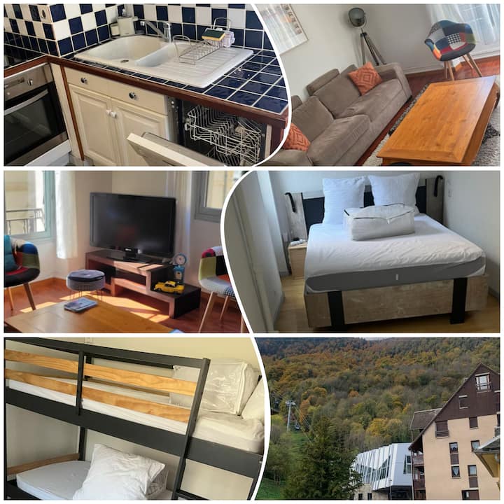 Logement Cosy Vue Sur Les Télécabines Et Wifi - Bagnères-de-Luchon