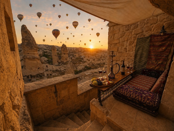Original Cave House In Goreme - Çavuşin
