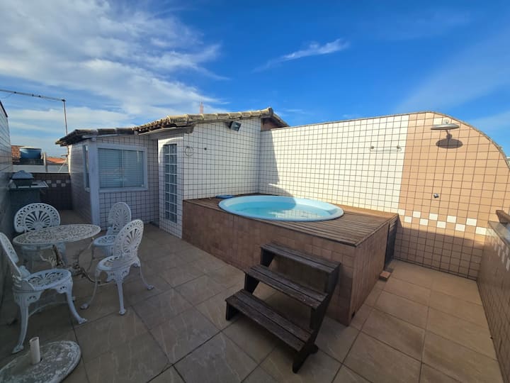 Casa-peró- Pé Na Areiatriplex C/ Piscina E Garagem - Cabo Frio