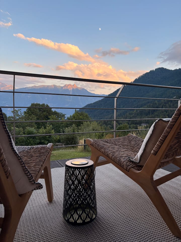 Chalet Gabriel Centre Ovronnaz Magnifique Paradis - Ovronnaz