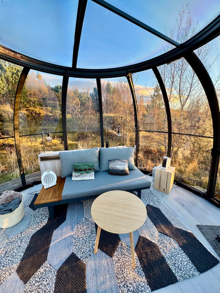 Cottage Islandais Avec Bulle En Verre Et Hot Tub - Islande