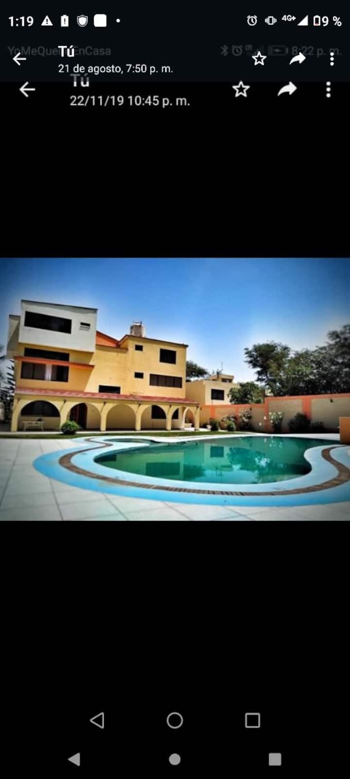 Casa Con Piscina - Ica