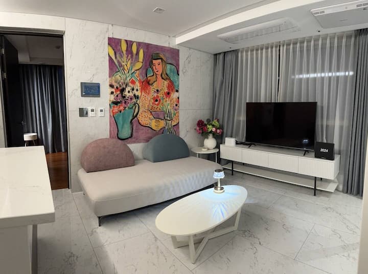 Gangnam Luxury Room 2 Bed (Q+q) - 삼평동