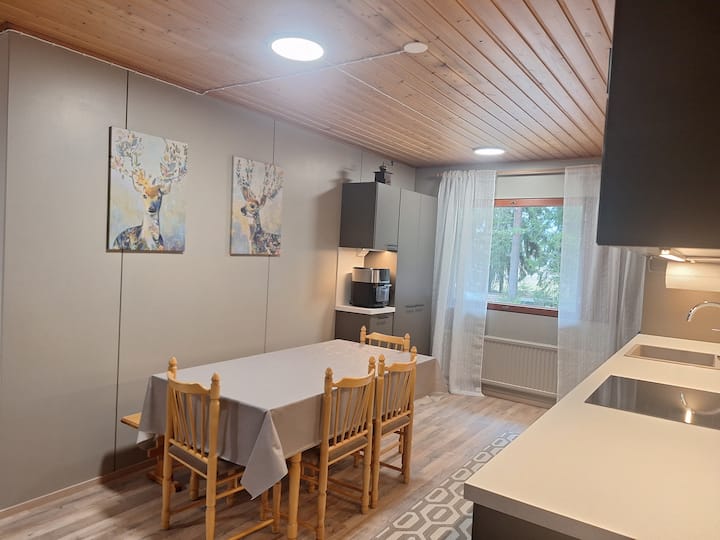 Omakotitalo, 5mh, Iso Terassi - Lestijärvi