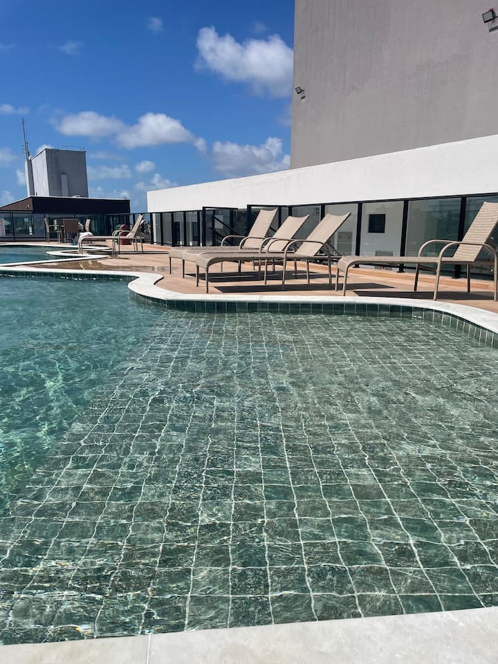 Flat Premium No Centro De Porto-05 Min Caminhada - Brasil