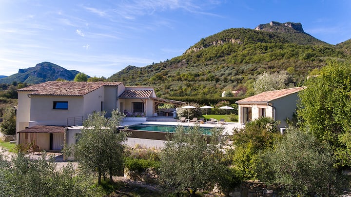 Grande Maison Très Confortable Piscine Privée - Nyons