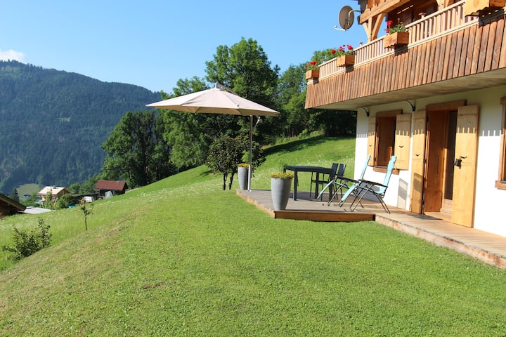 Appartement Neuf 3* Dans Chalet Vue Montagnes - Le Chinaillon