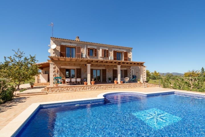 Idyllische Natur-finca Mit 12m Pool & Meerblick - Porto Cristo