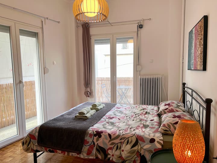 市中心地铁站艺术公寓 - Athènes