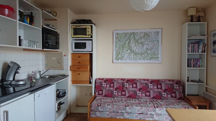 2 Pièces Cabine à Prapoutel - Les 7 Laux