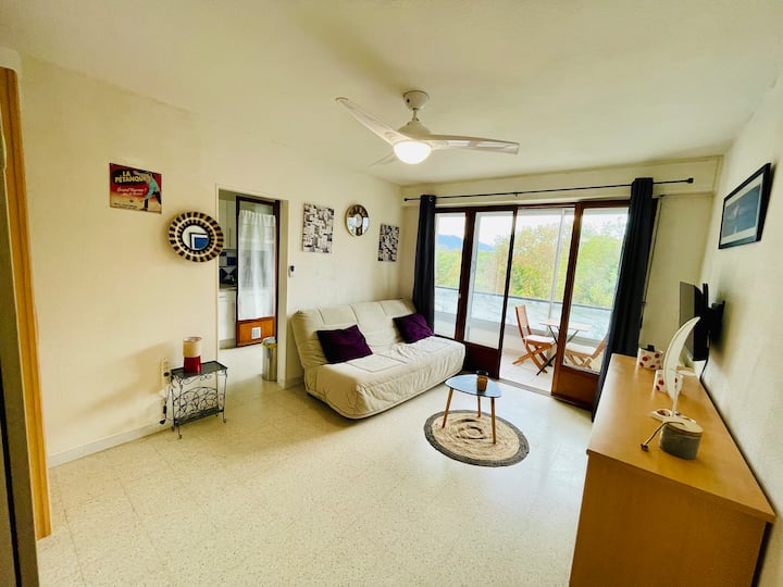 Appartement à 2 Pas De La Plage, Clim, Parking - Plage du Racou