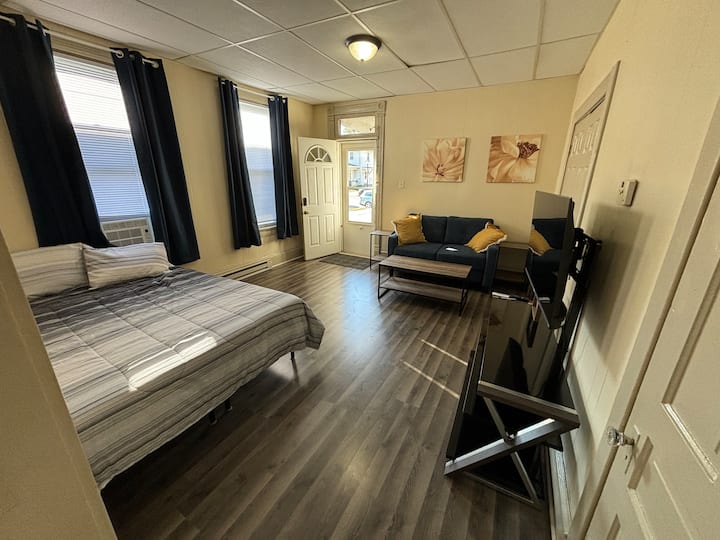 Queen Bed Near Restaurant - Fort Wayne, IN