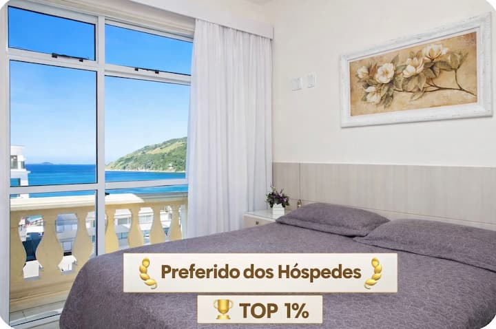 Prainha Top 1% - Vista Mar, Elevador, Checkin 24h - Arraial do Cabo