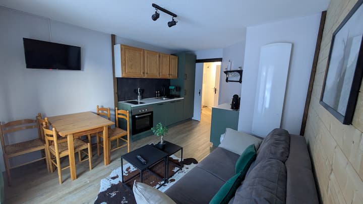 Appartement Rdc F2 Pied Des Pistes - Les Contamines-Montjoie