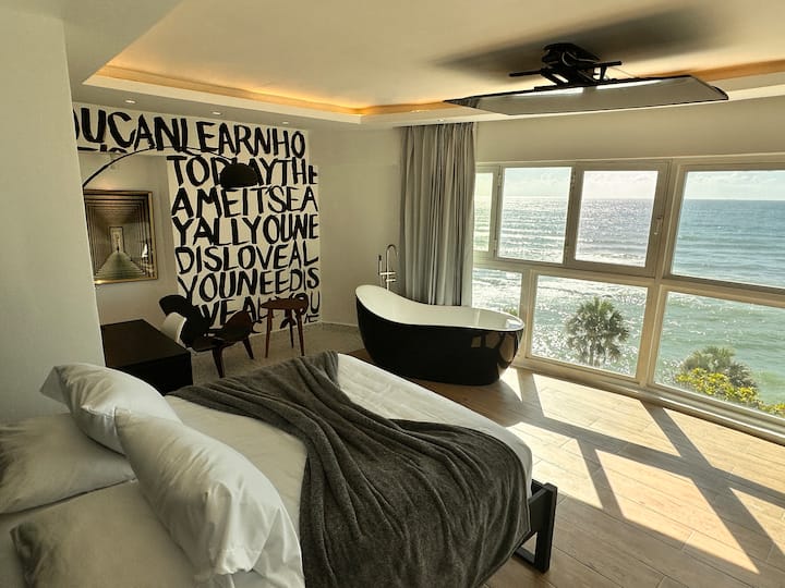 Ocean-view Lovely Loft Hot Tub - Santo Domingo
