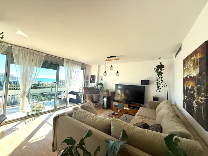 Diagonal Mar Beach Front Penthouse - Sant Adrià de Besòs