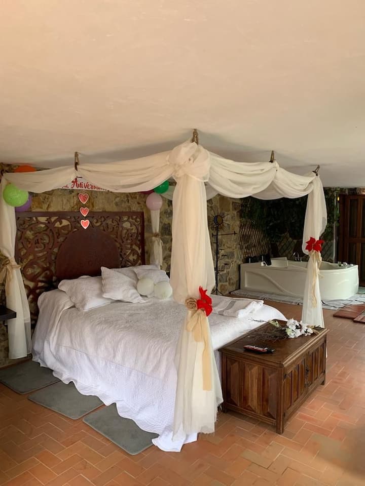 Cabaña Romántica - El Rosal