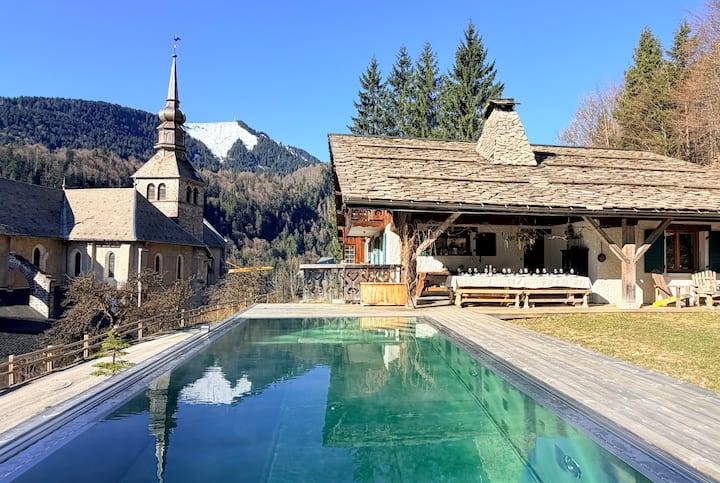 Chalet 14 Pers~ Piscine Chauffée ~ Vue Panoramique - Abondance