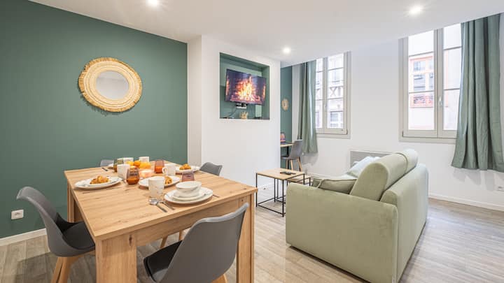 Le Vertuose Welc'home Central 4 Guests - Limoges