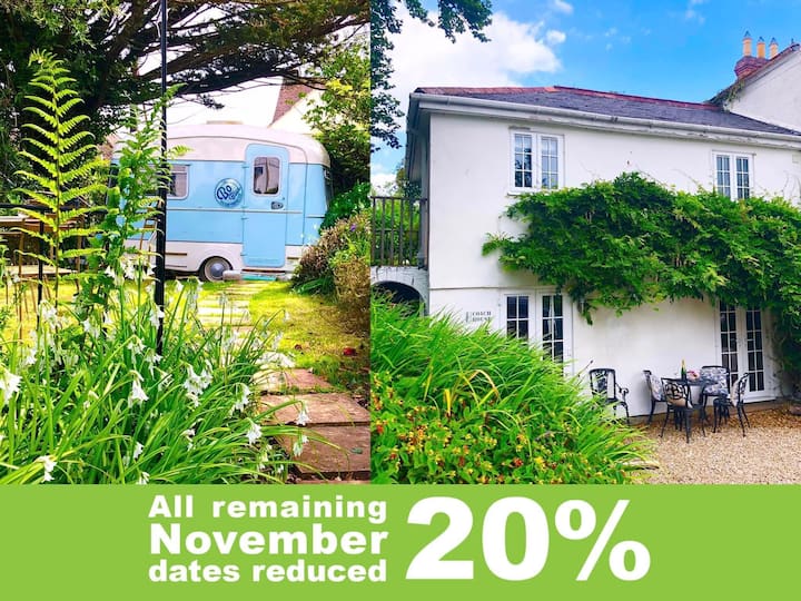 17th Century Coach House, Plus Vintage ‘Tiny Home’ - Barnstaple
