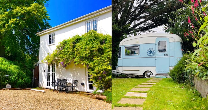 17th Century Coach House, Plus Vintage ‘Tiny Home’ - Bideford