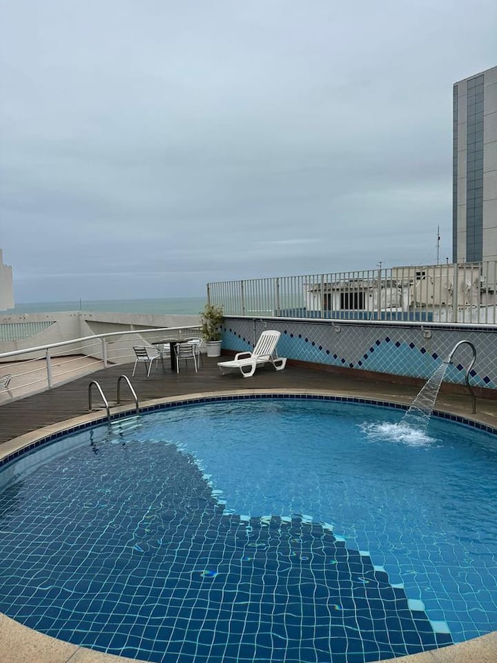 Flat Em Areia Preta A 20m Da Praia, Guarapari - Guarapari