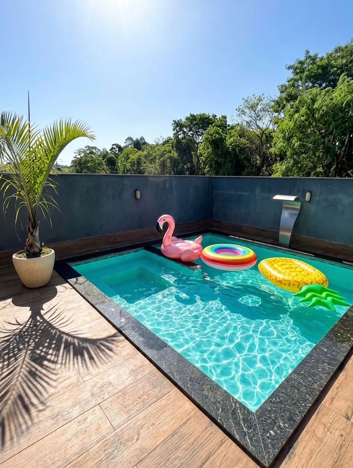 Casa Aruanã | Vagas Outubro + Piscina Aquecida - Goiânia