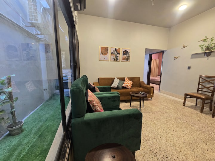 Zaha :3br Modern Apt-gulshaneiqbal, Stadium, Expo - 카라치