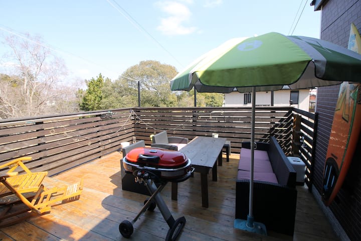 Tomi House ·ピーチやスーパーまで徒歩５分の1軒家・ベランダでbbqを楽しむ - Awaji