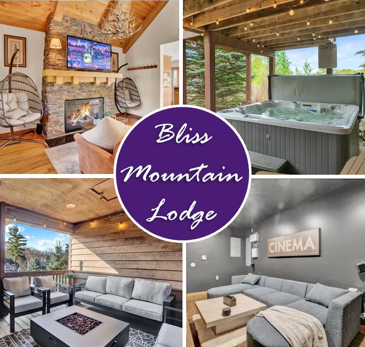 3min To Lake / Ski, Movietheatre Hottub Gameroom - Pocono Lake