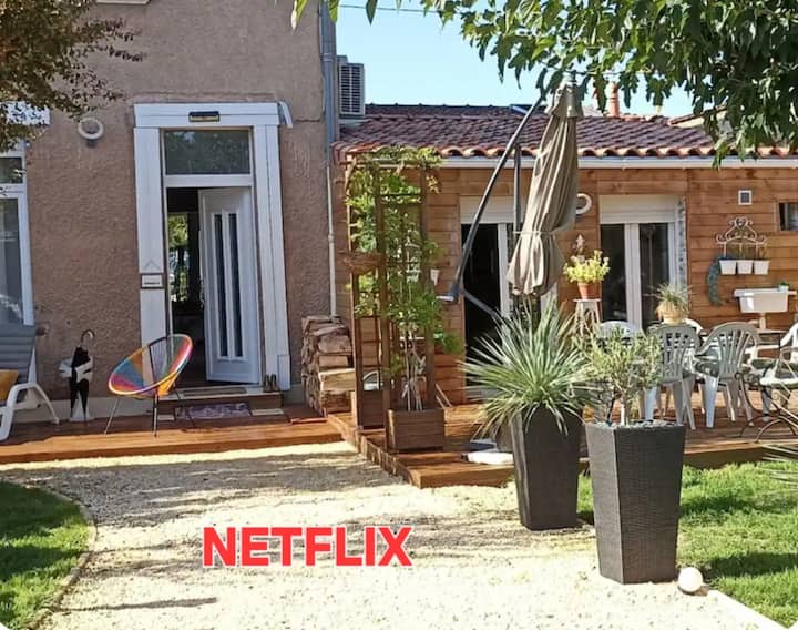 Belle Maison 4/6 Personnes Climatisé Avec Parking - Albi