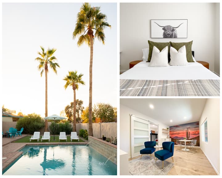 Spacious Pool Home For 10 – Near Asu & Airport - Tempe, AZ