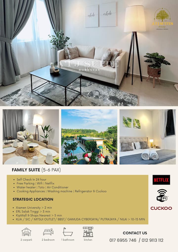 Klia Suite Homestay (5-6pax) - Sepang