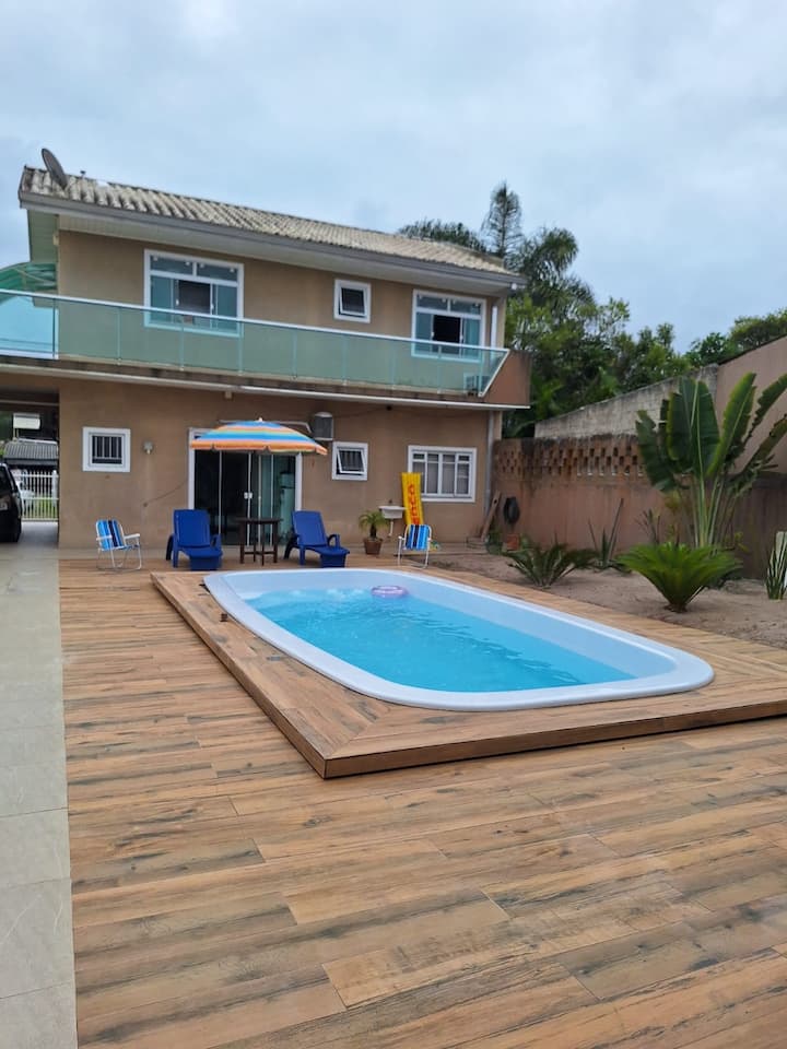 Sobrado Matinhos C/ Piscina, Próx. à Caiobá - Matinhos