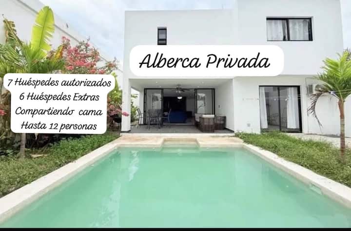 Private Pool  8 People  7 Min To Downtown  Wifi - Mérida