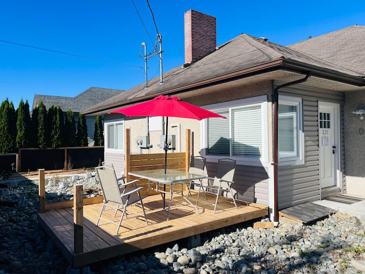 Downtown 2b1b Private Duplex W/ No Cleaning Fees - Nanaimo